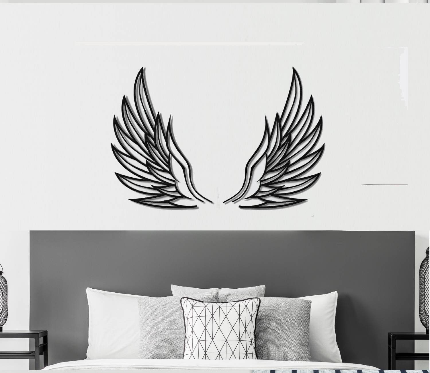 Wings Wall Decoration, Wooden Wings, Home Decoration, Office Decoration ...