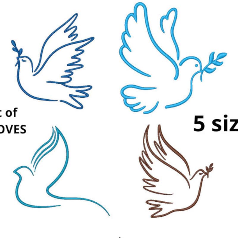 Dove Pattern - Etsy