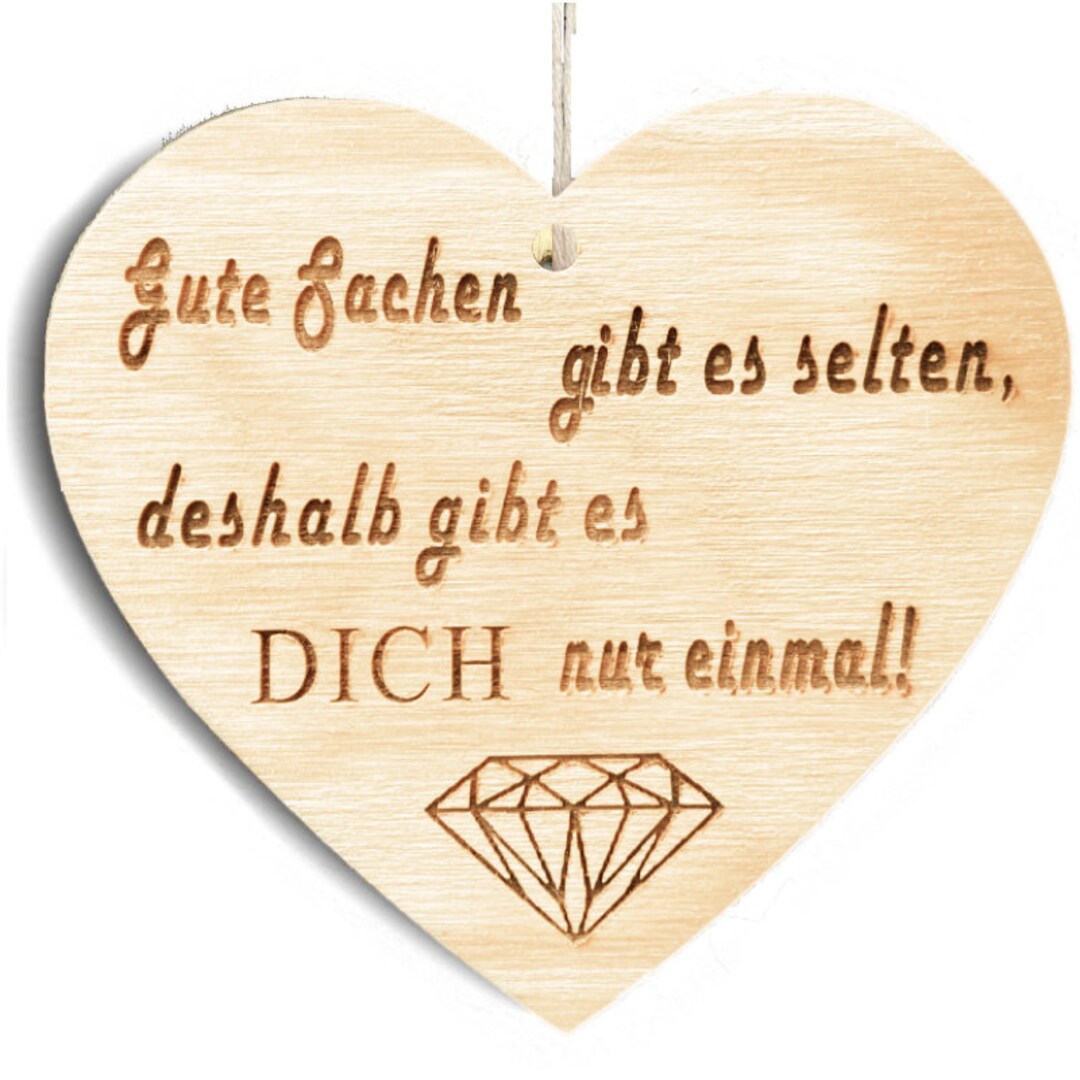 Gute Sachen Gibt Es Selten Deshalb Gibt Es DICH Nur Einmal - Etsy