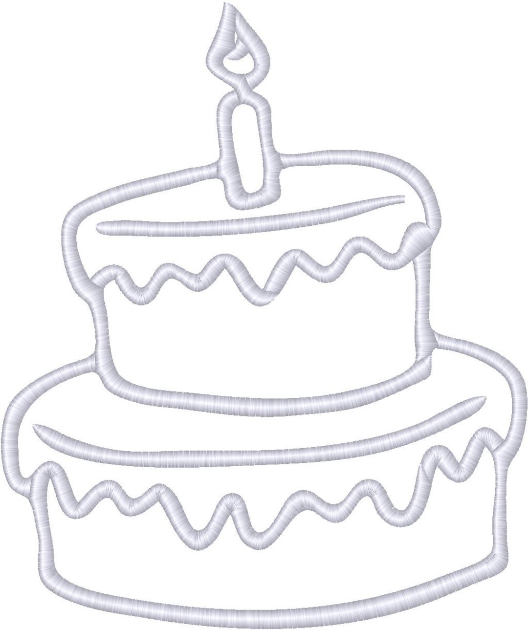 Cake Embroidery Design,7 Sizes, Cake Embroidery , Cake Embroidery ...