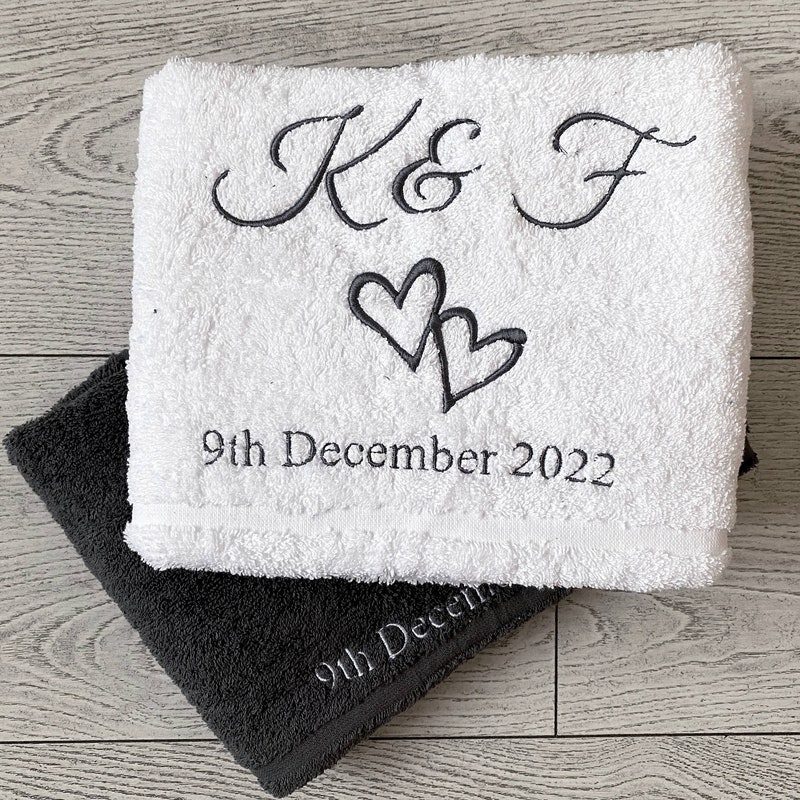 Wedding Towel - Etsy