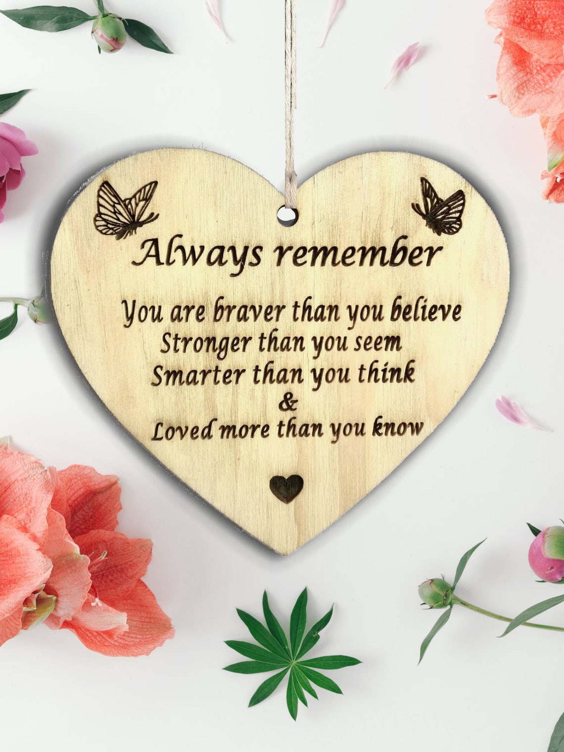 Always Remember Best Friends Plaque Wooden Hanging Heart - Etsy