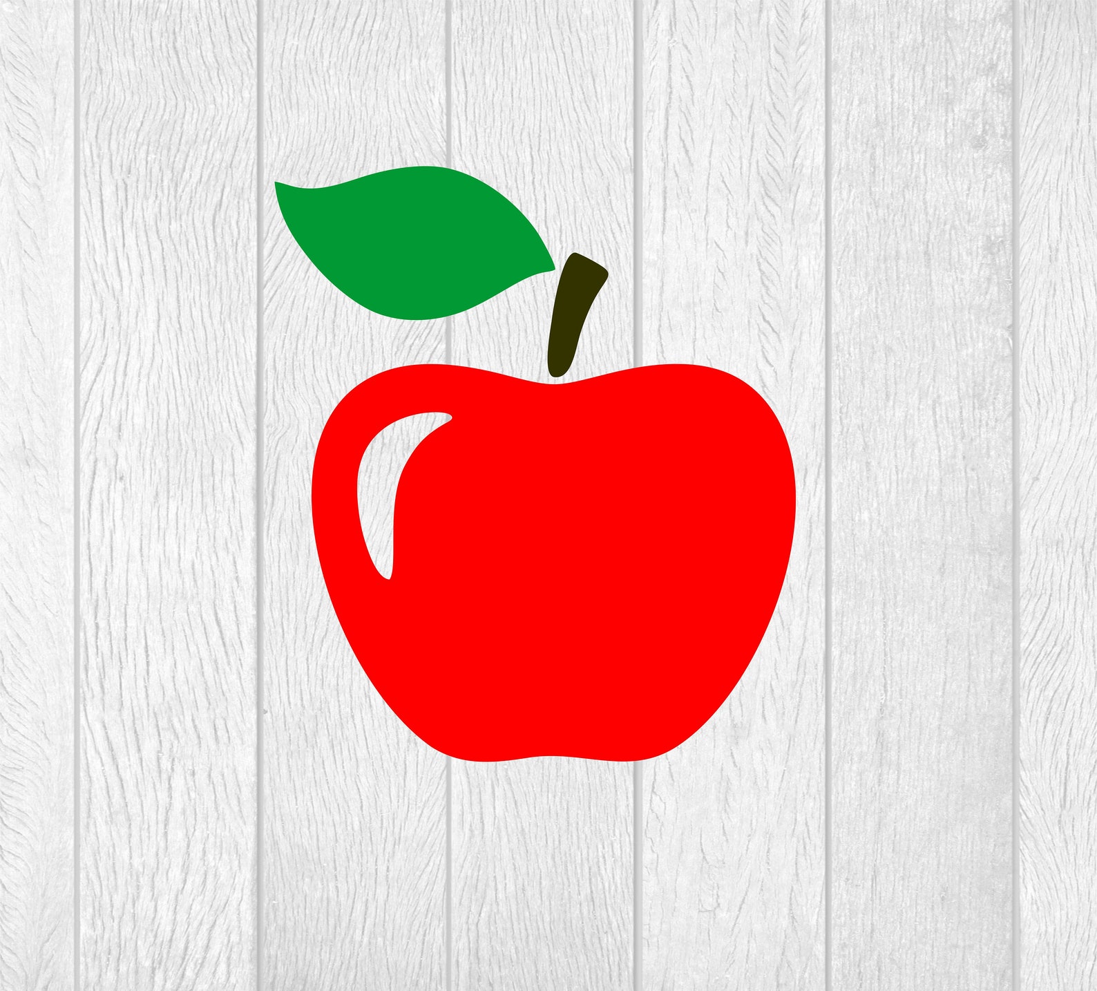 Apple Svg Apple Clipart Manzana Vectorial Silueta De Etsy | My XXX Hot Girl