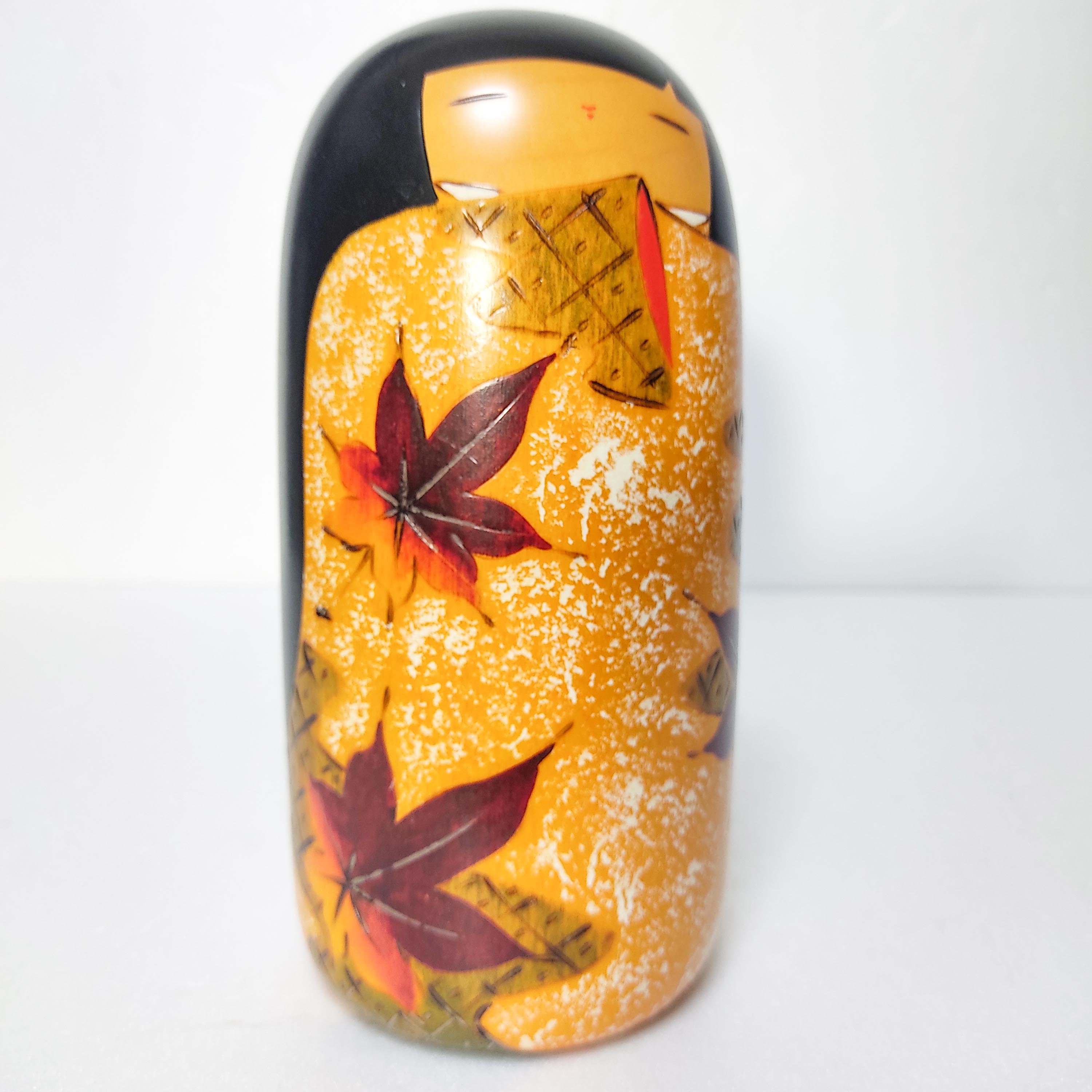 Award-winning Kokeshi Doll Japanese Handcraft Modern Sosaku by Usaburo ...