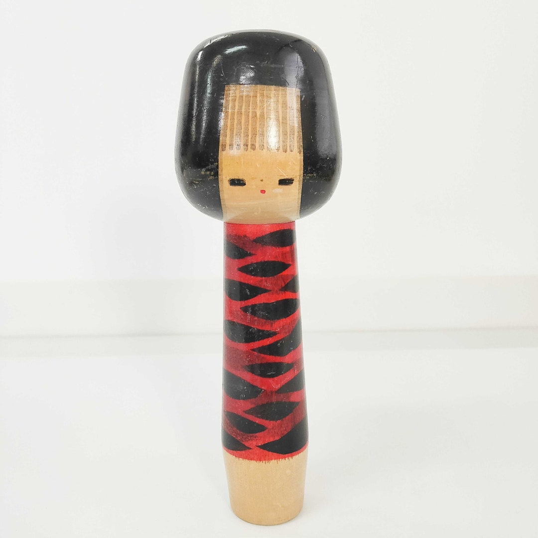 Kokeshi Doll by Hideo Ishihara "dojo" Japanese Traditional Vintage ...