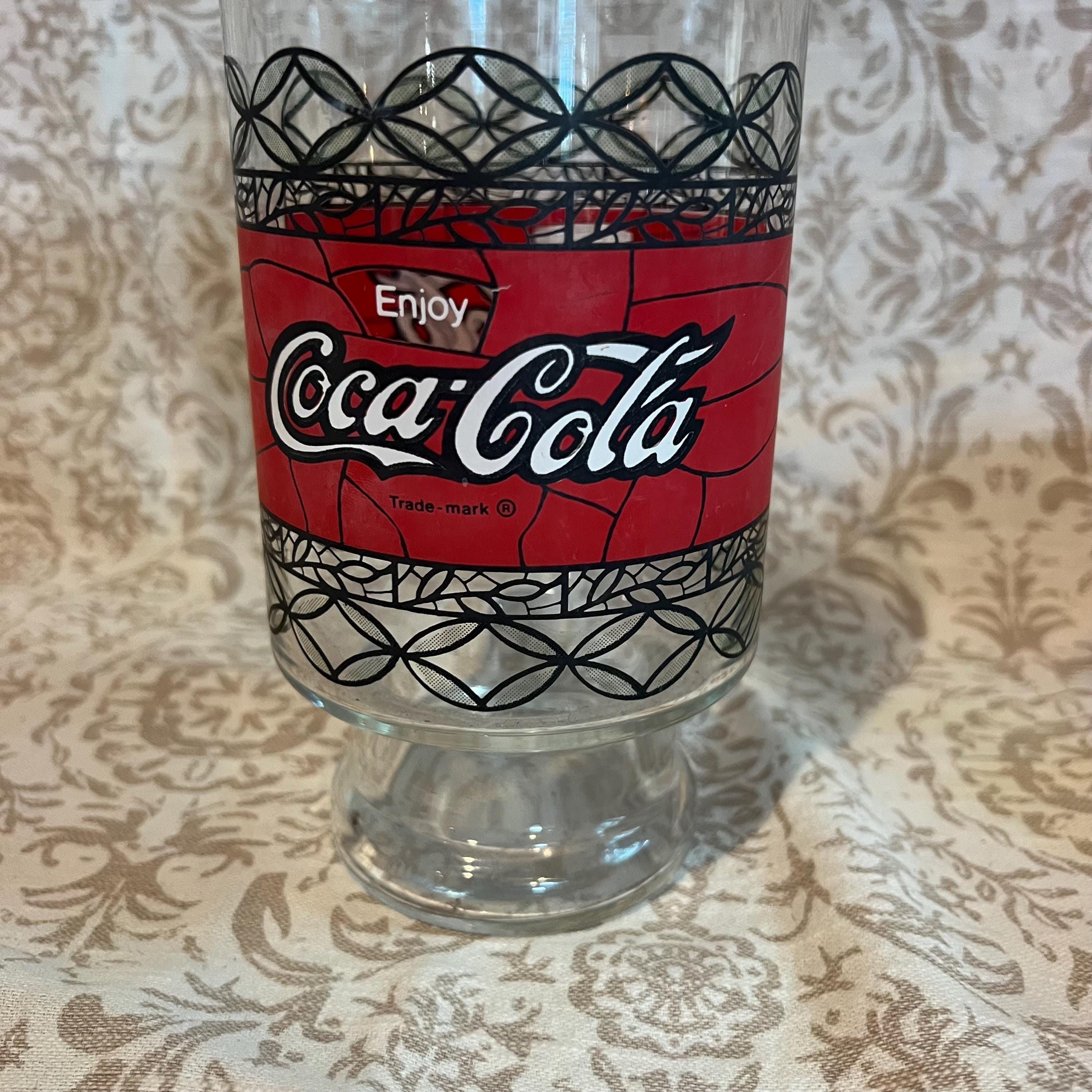 Vintage Coca-cola Glass - Etsy