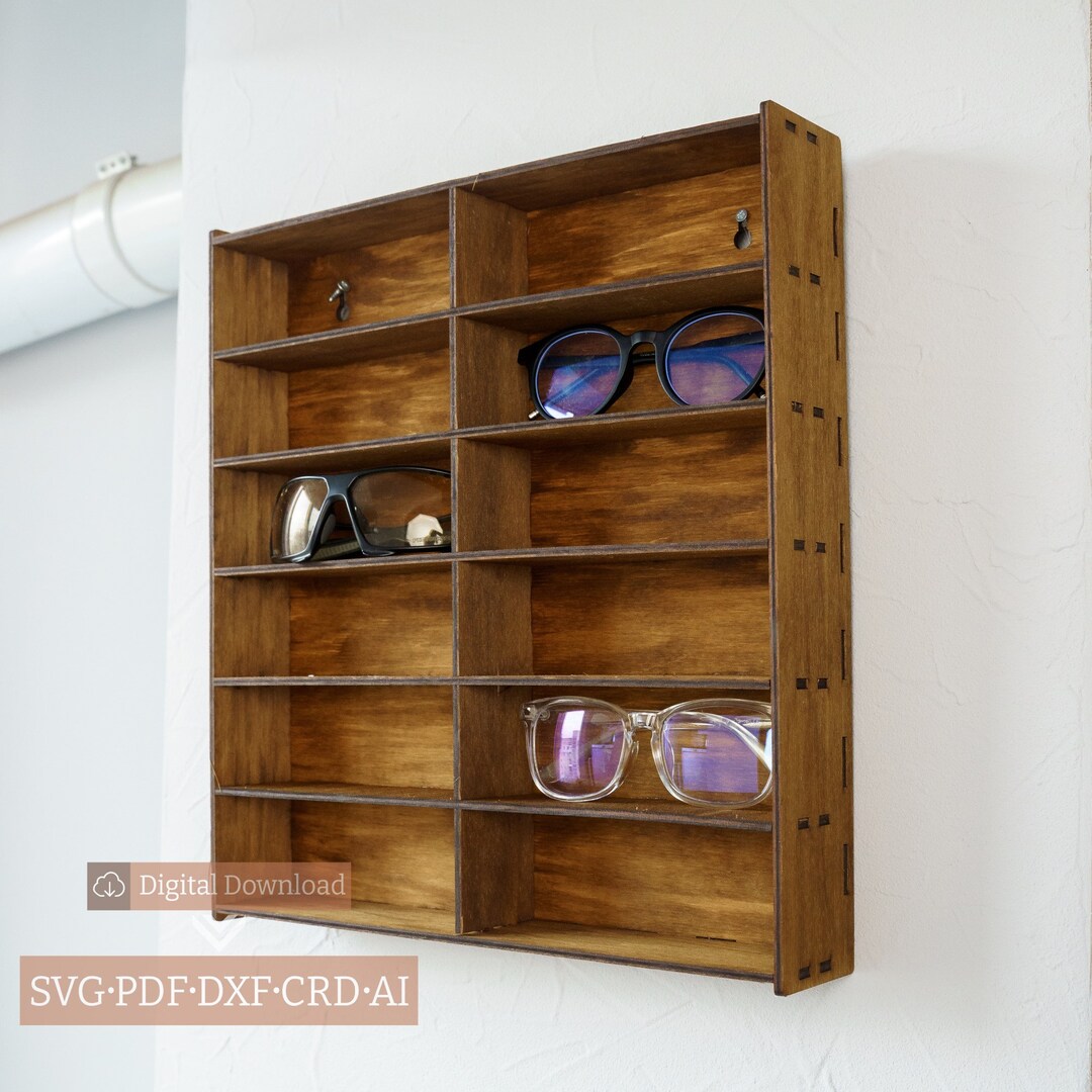 Glasses Holder Svg Glasses Holder Pattern Glasses Holder Pdf Glasses Storage Svg Glasses