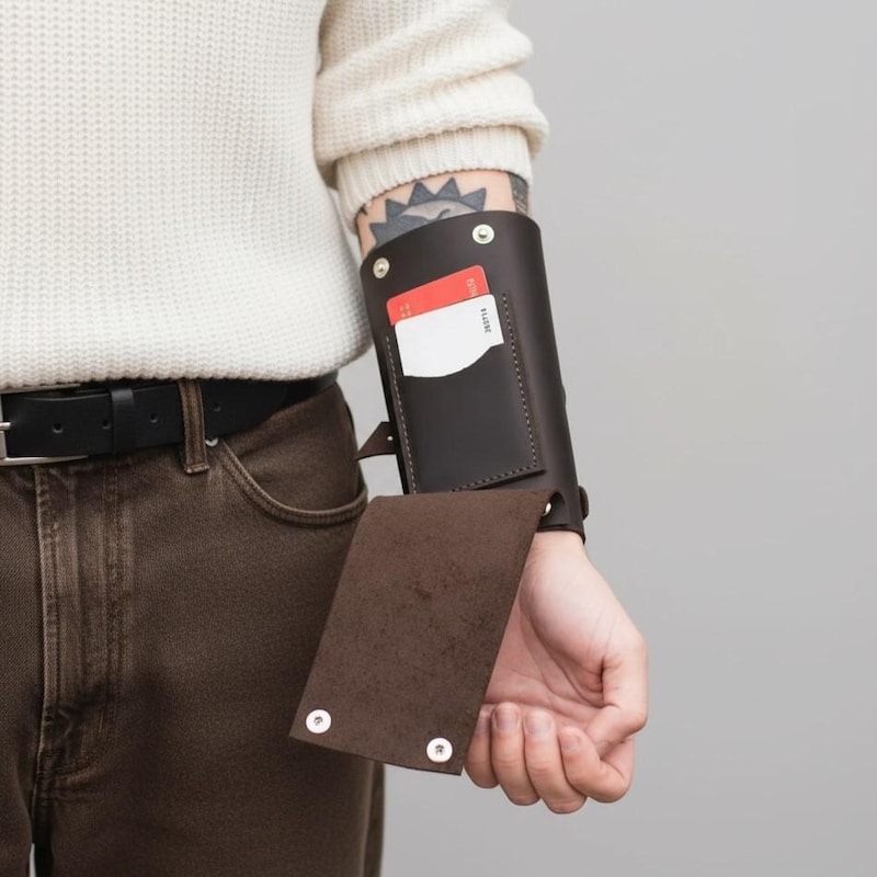 Cuff Wallet - Etsy