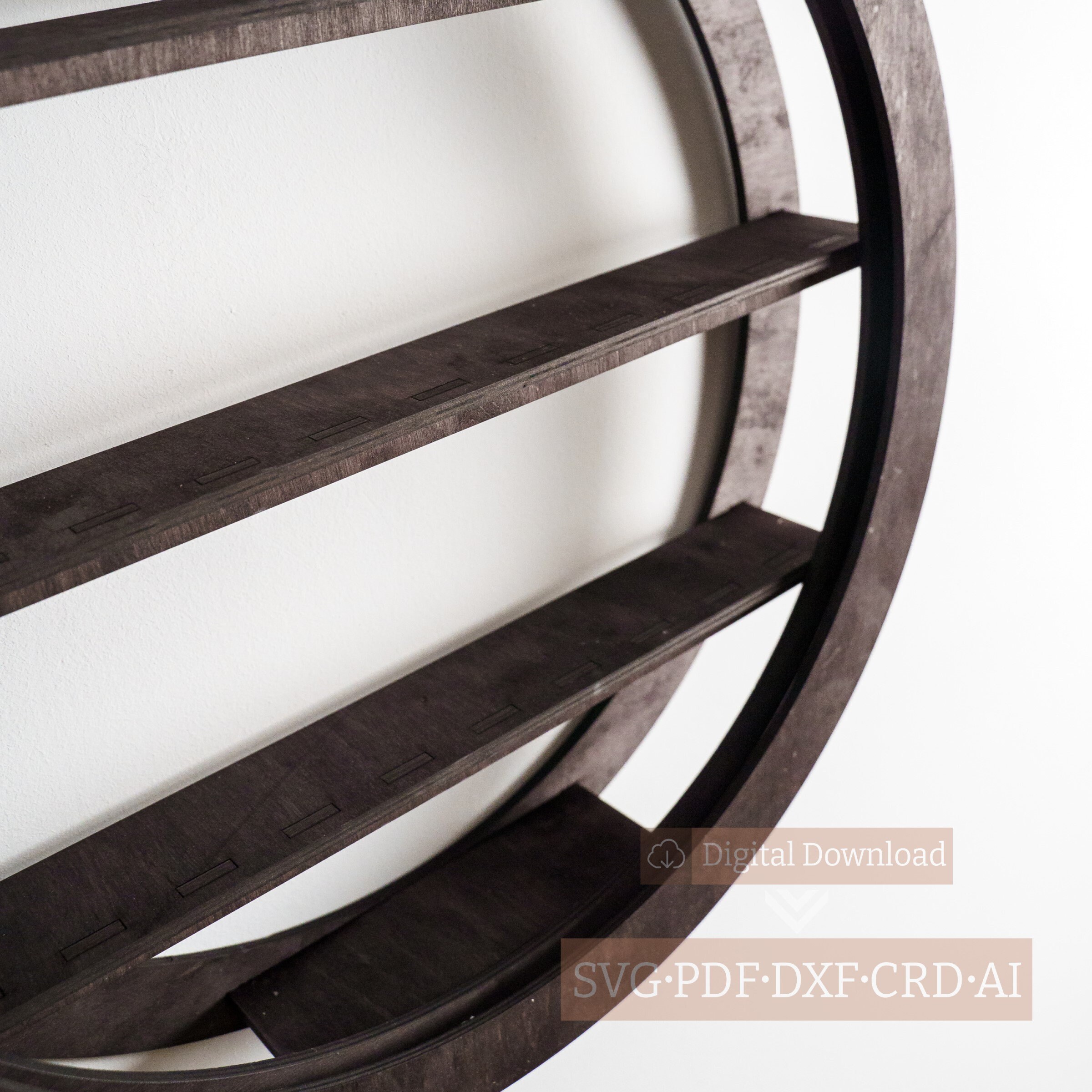 Wooden Moon Shelf Svg, Wooden Moon Shelf Pdf, Wooden Star Shelf Svg, Wooden Round Shelf Pdf ...