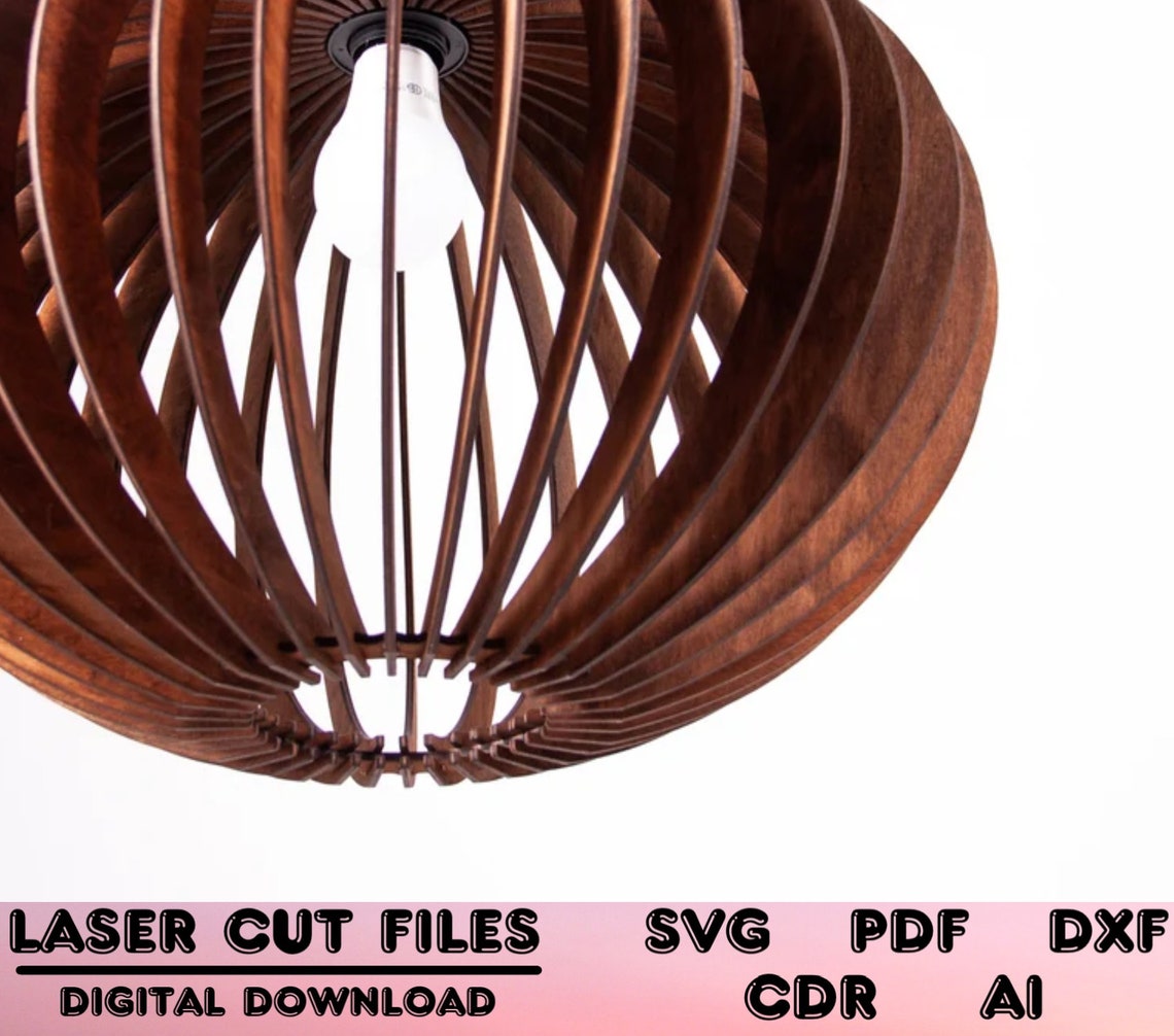 Modern Lamp Shade Svg Modern Lamp Shade Pdf Lamp Shade Svg - Etsy