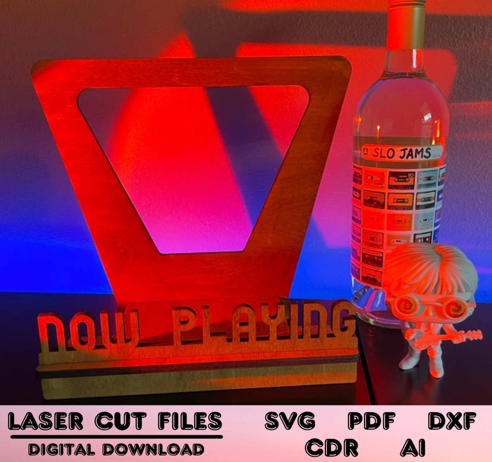 Vinyl Record Stand Svg, Vinyl Record Stand Pdf, Vinyl Record Storage ...