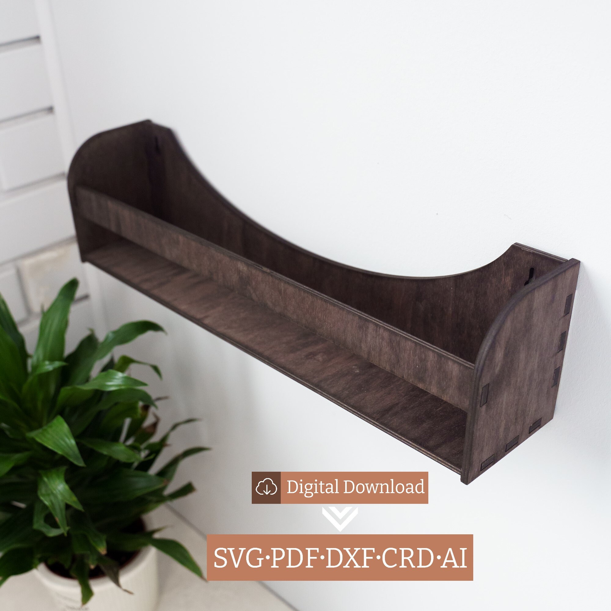 Wooden Wall Shelf Svg, Wooden Wall Shelf Pdf, Wooden Wall Shelf Pattern ...