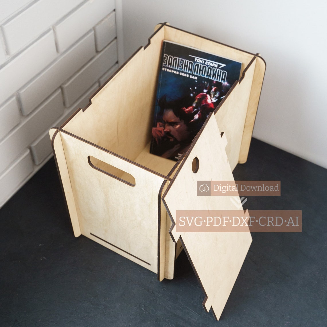 Wooden Comics Storage Svg, Wooden Comics Storage Pdf, Wooden Comics ...