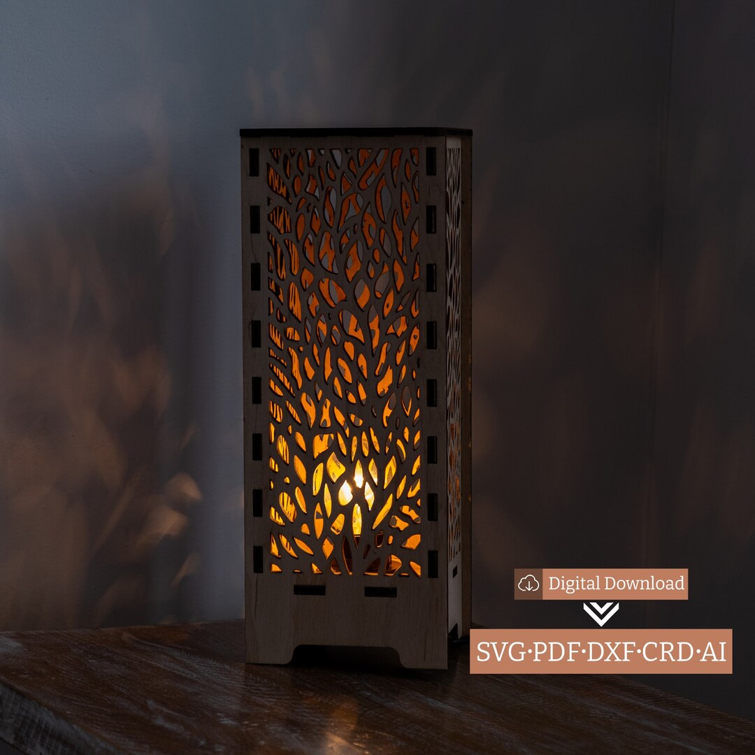 Wood Table Lamp Shade Pattern, Wood Table Lamp Shade Pdf, Table Lamp ...