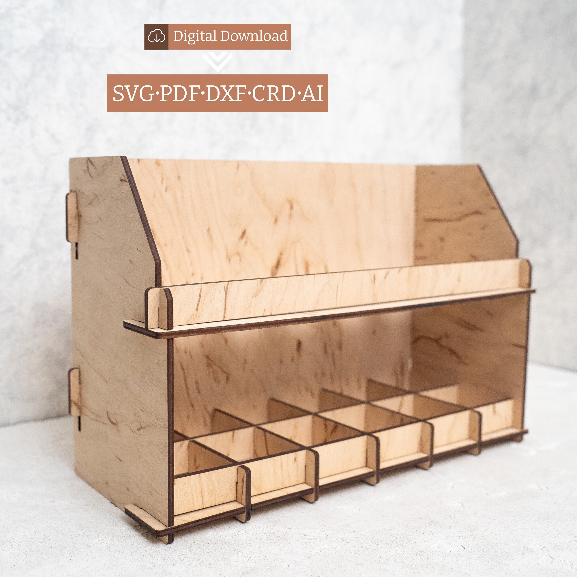 Tool Rack Pattern, Tool Rack Pdf, Tool Rack Svg, Tool Organizer Pattern ...