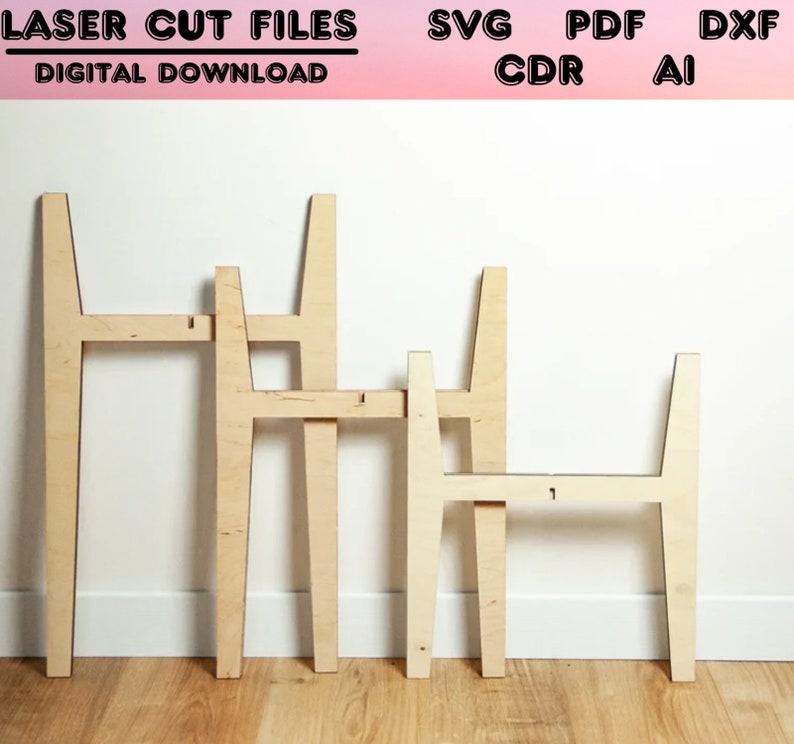 Plant Stand Svg, Plant Stand Laser Cut, Plant Rack Svg, Plant Rack ...