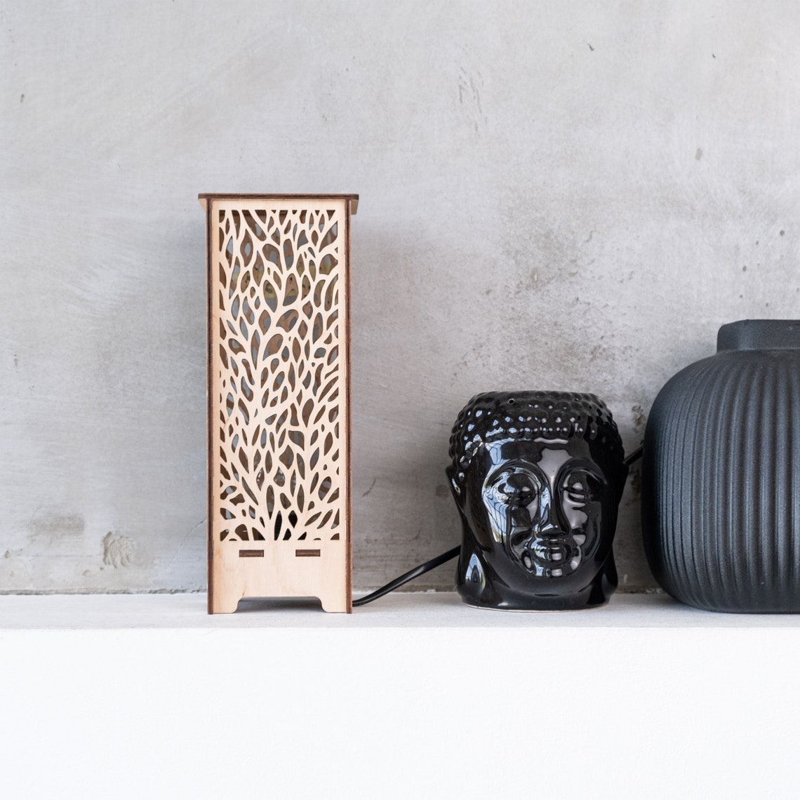 Wood Table Lamp Shade Pattern Wood Table Lamp Shade Pdf - Etsy