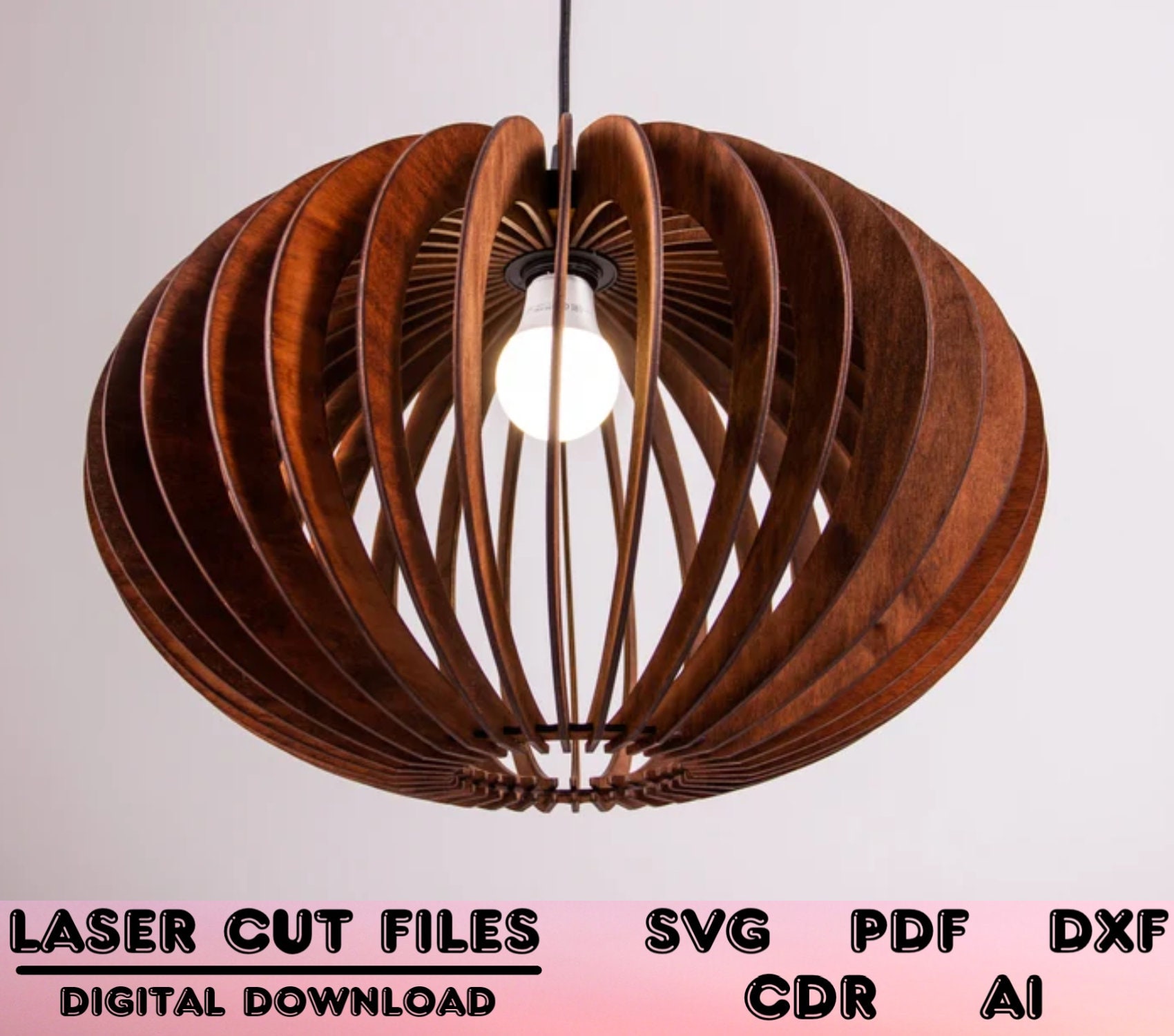 Modern Lamp Shade Svg, Modern Lamp Shade Pdf, Lamp Shade Svg, Lamp ...