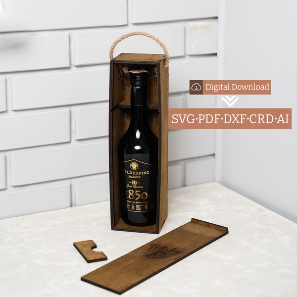 Liquor Boxes Svg - Etsy