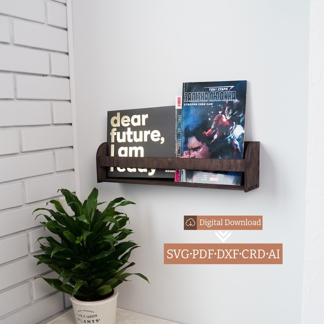 Wooden Wall Shelf Svg, Wooden Wall Shelf Pdf, Wooden Wall Shelf Pattern ...