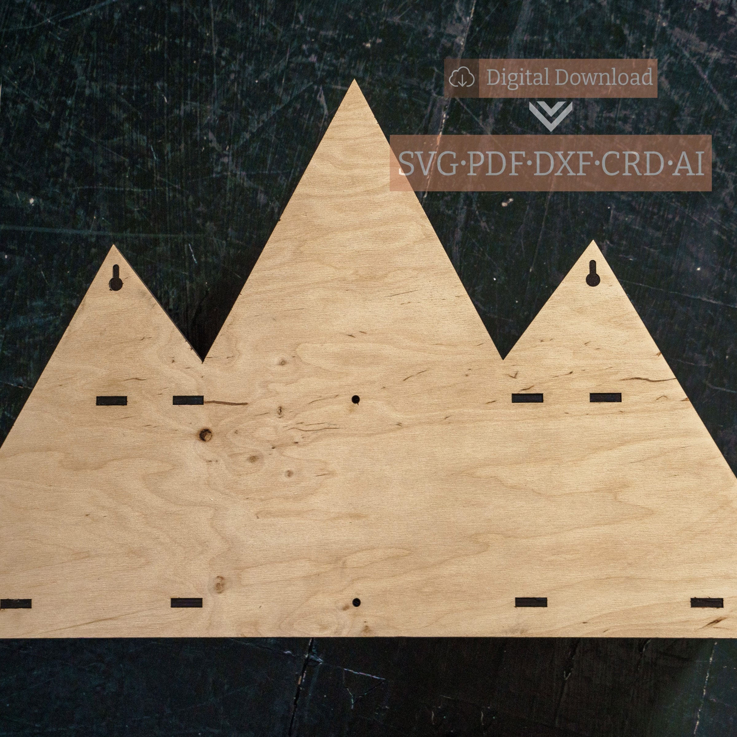 Mountain Shelf Svg, Mountain Shelf Pdf, Mountain Shelf Pattern, Wooden ...