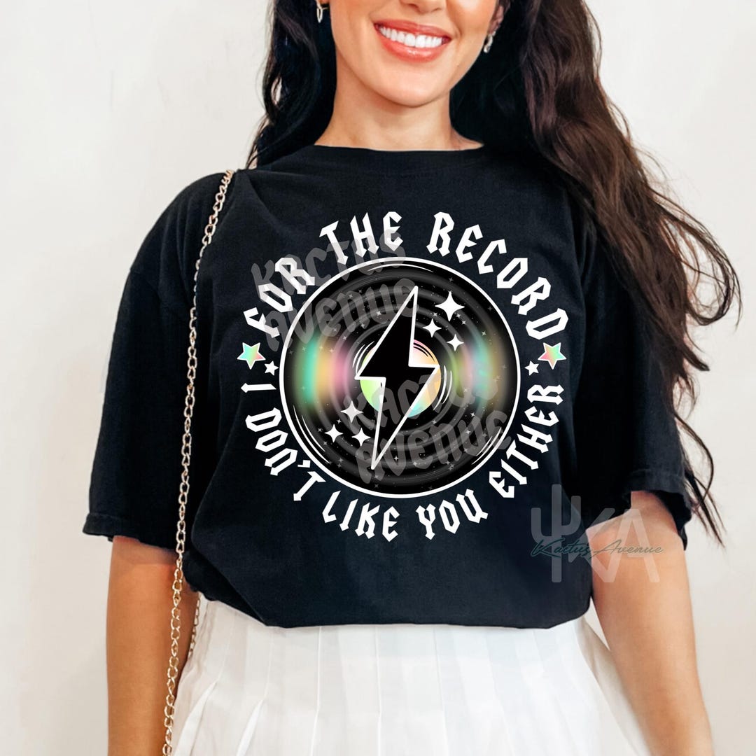 For the Record Grunge T-shirt Yallternative Western Graphic Tee Concert ...