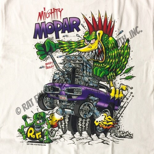 Official Rat Fink T-shirt Ed Big Daddy Roth Logo Pinstriping - Etsy