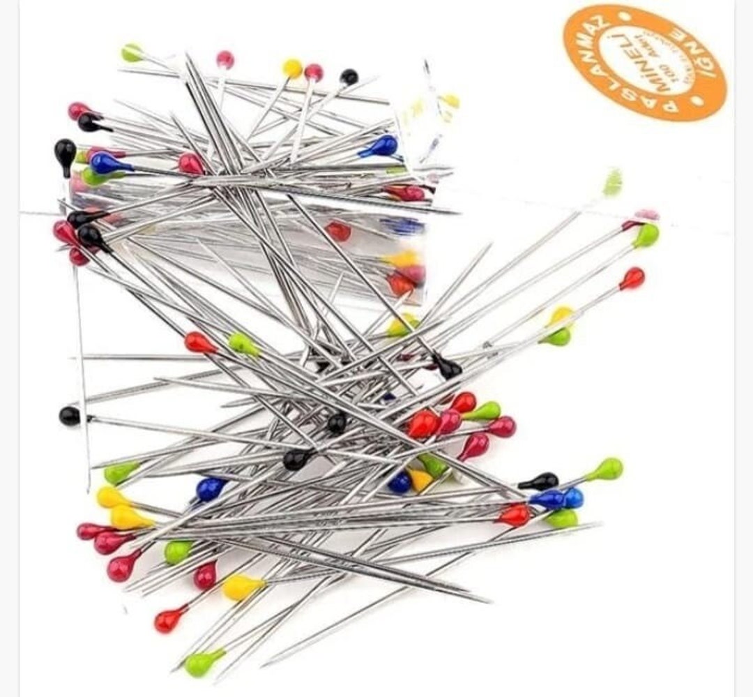 2 Boxes Scarf Pins 3cm Long for Scarf Shawl Hijab in Different Colors ...