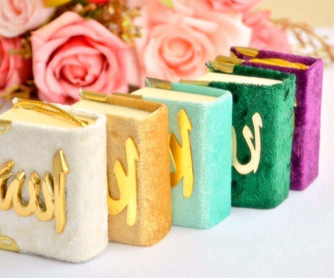 2 X Mini Qur'an Quran Car Hanging Leather or Velvet Made in Turkey Gift ...