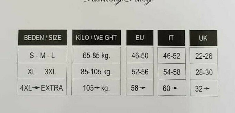 Women Ladies Tights Sizes S M L XL Turkish Made High | Etsy