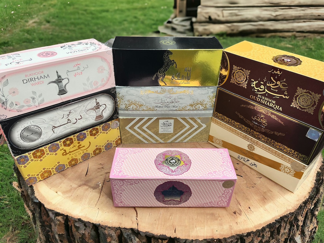 2 Pieces Arabian Bakhoor Incense by Al Zafaaran Bukhoor Home Fragrance ...