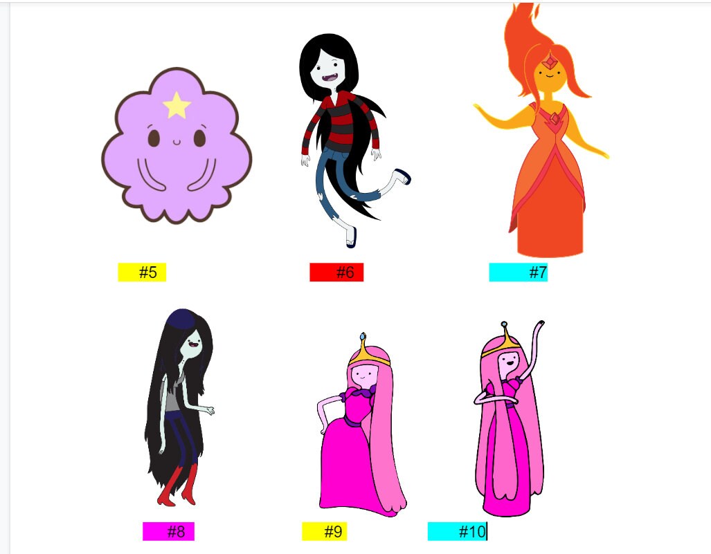 Adventure Time Character Template