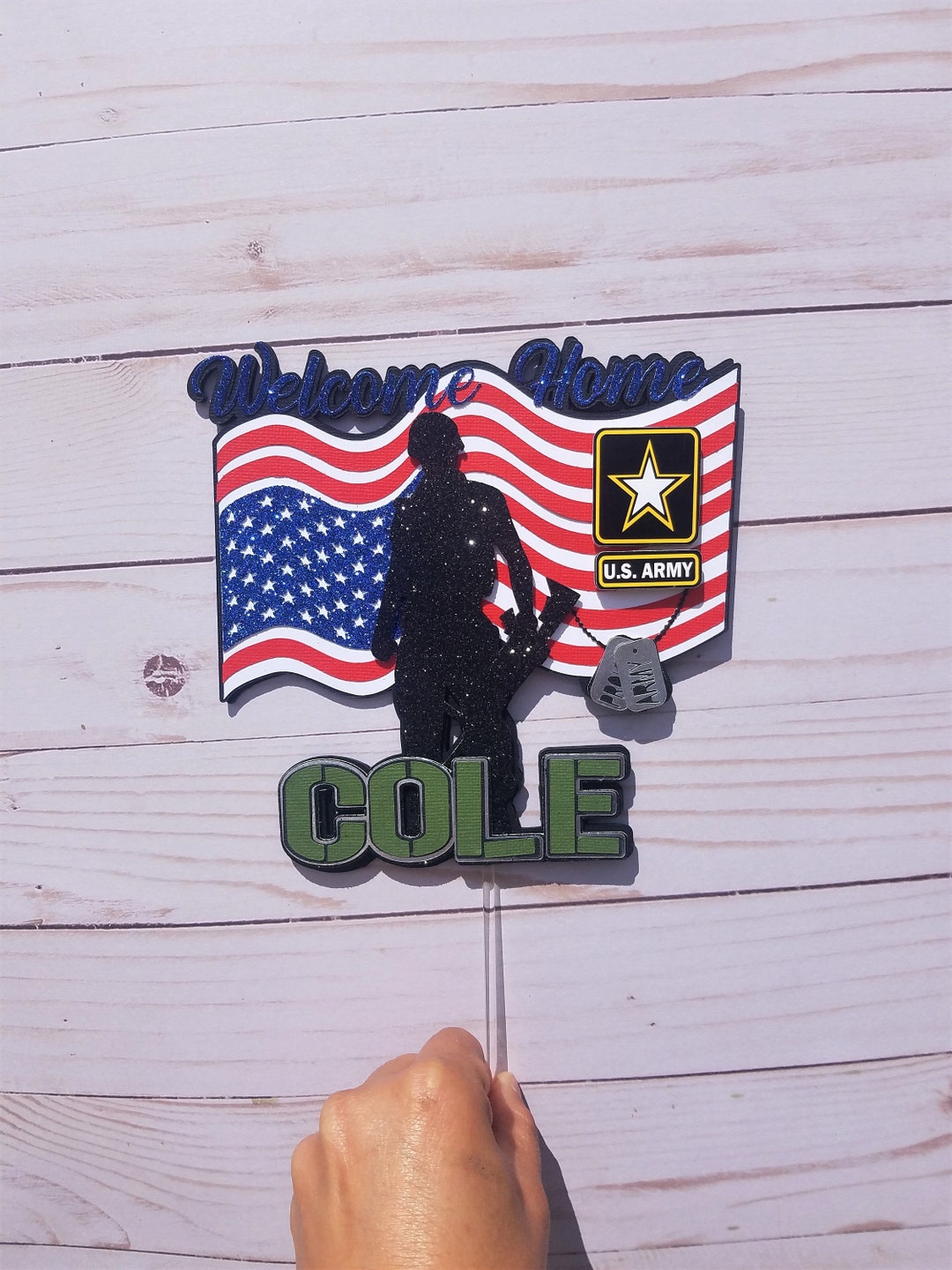 Military Cake Topper/navy Cake Topper/army Cake Topper/marines Cake ...