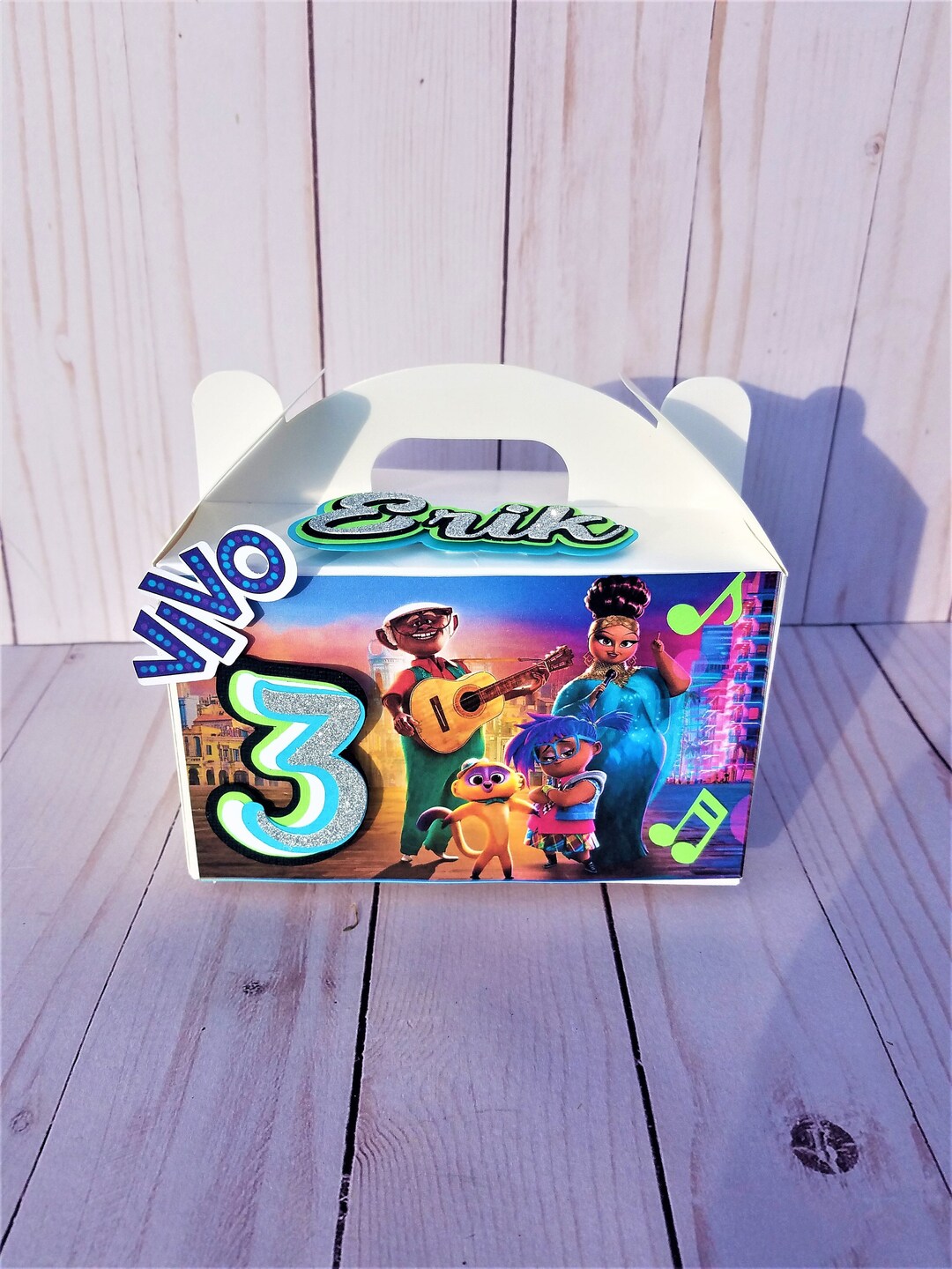 Vivo Cake Topper/ Vivo Treat Boxes/vivo Party Favor Boxes/vivo Gable ...