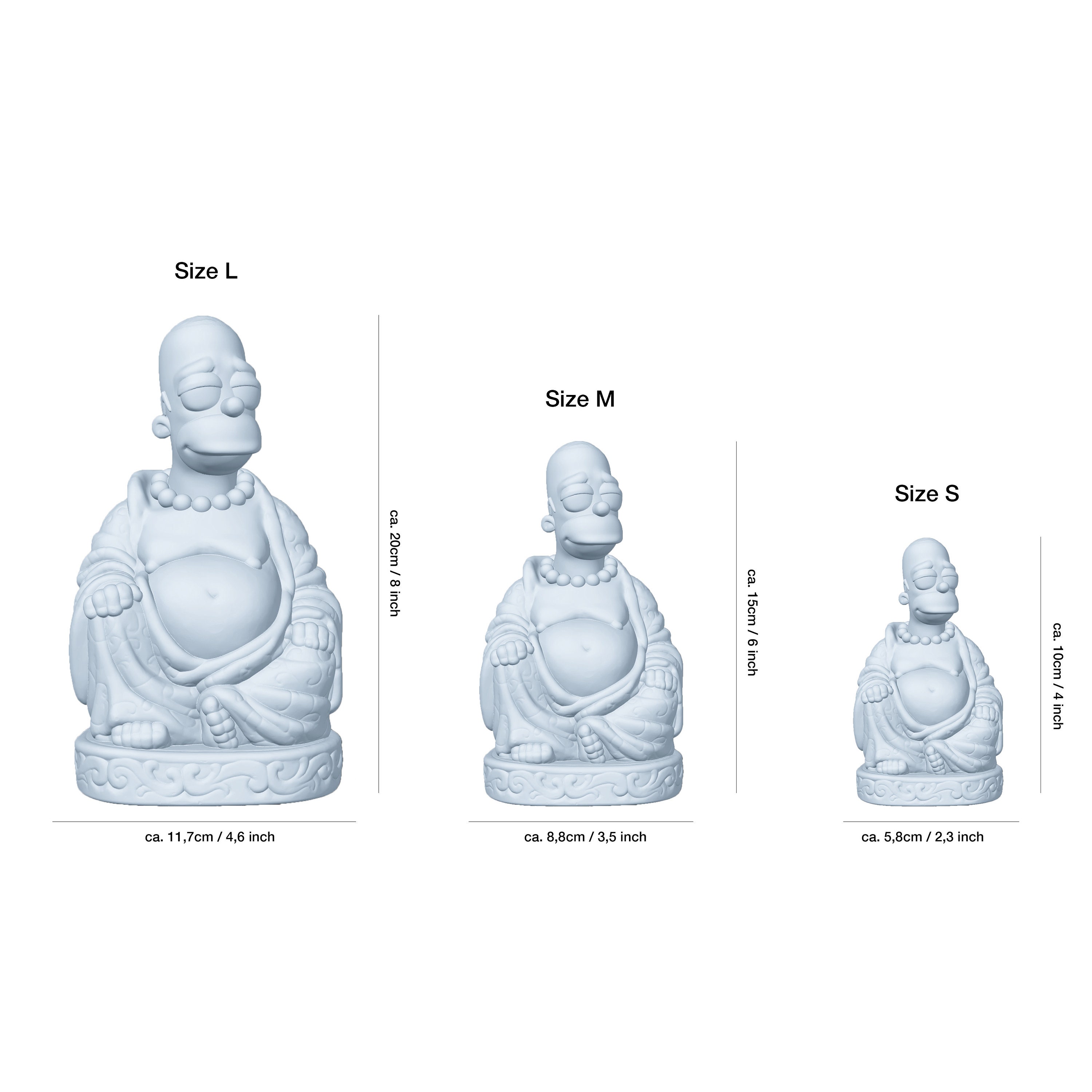 HOMER Buddha Figure Fanart 3D Printing - Etsy