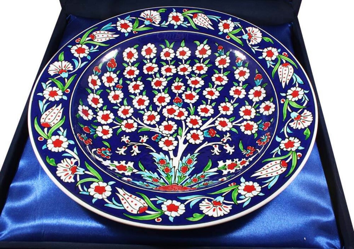 Tree of Life Plate Handcrafted Plates Turkish Decorative - Etsy