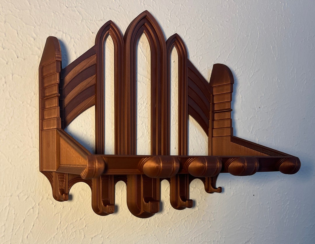 Art Deco Arch Shelf/ Key Hanger - Etsy