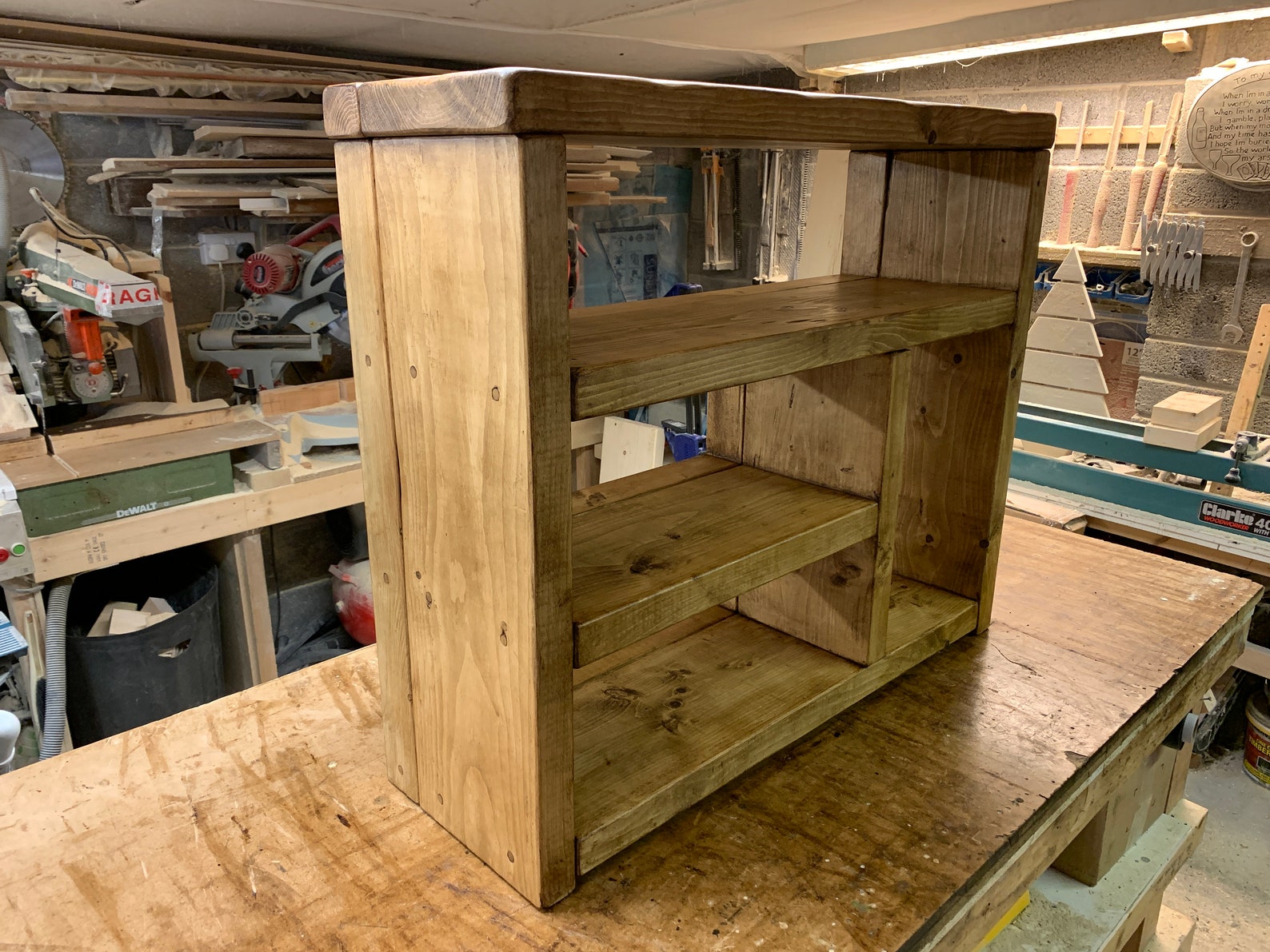 Solid wood 3 tier rustic shoe bench boot rack reclaimed style | Etsy