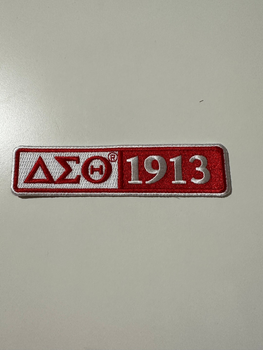 DST Greek Letters 1913 5"x1" Patch - Etsy