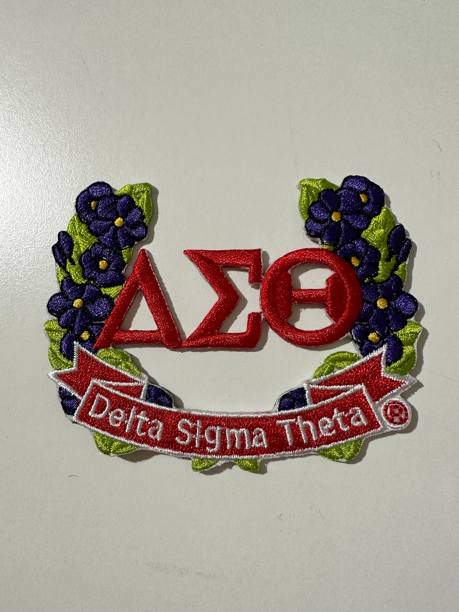 DST Violets Greek Letter 3.5"x2.7" - Etsy