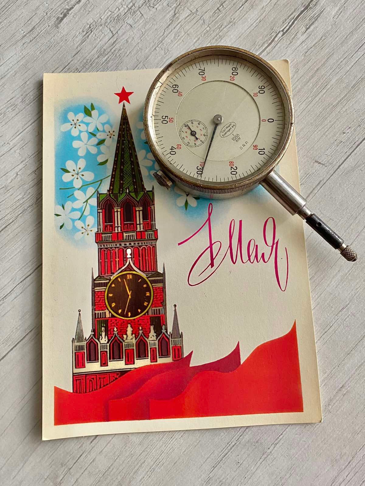 Vintage Soviet Measuring Device / Dial Indicator Tool / - Etsy