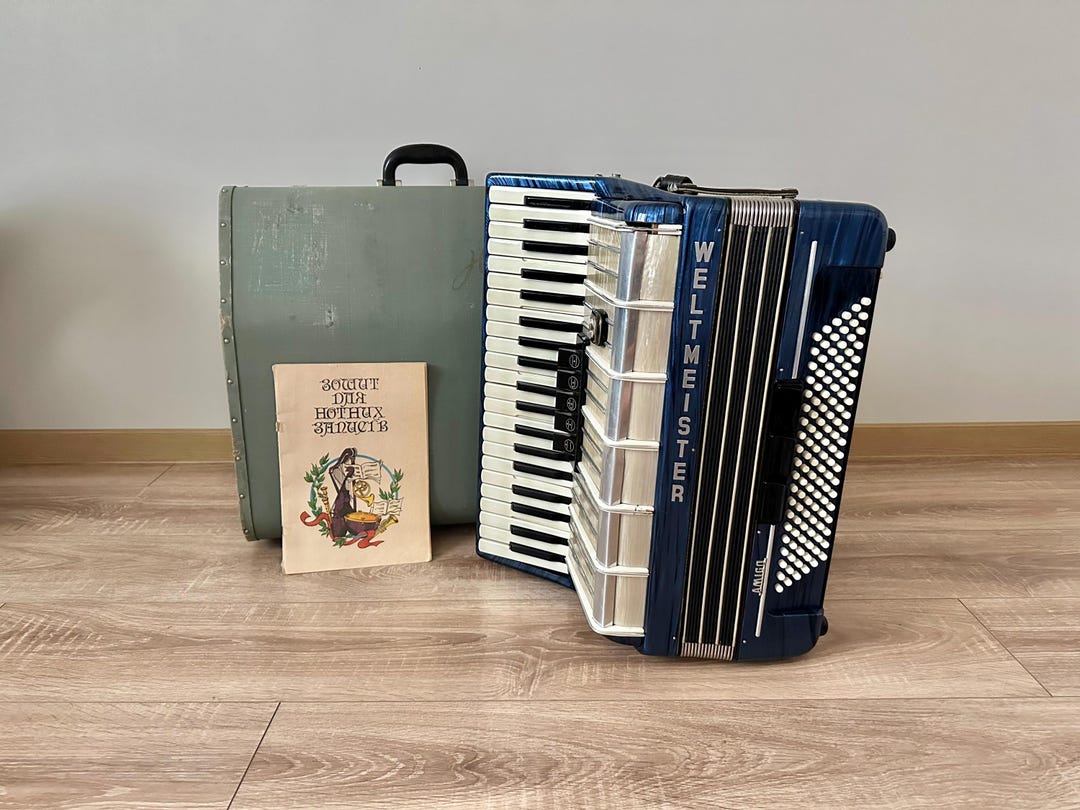 Weltmeister Amigo Accordion, 120 Bass, 3 Voice, 5+3 Registers, Germany ...