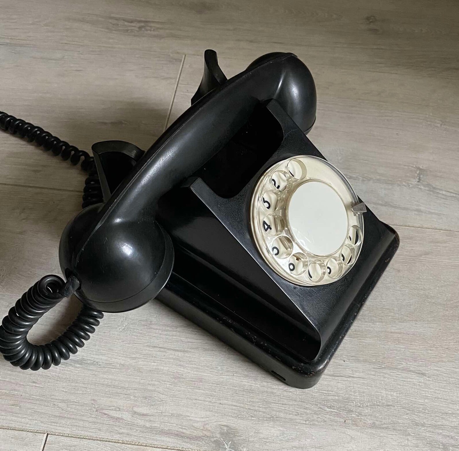 Vintage Black Phone Old Rotary Phone Soviet Phone Soviet - Etsy