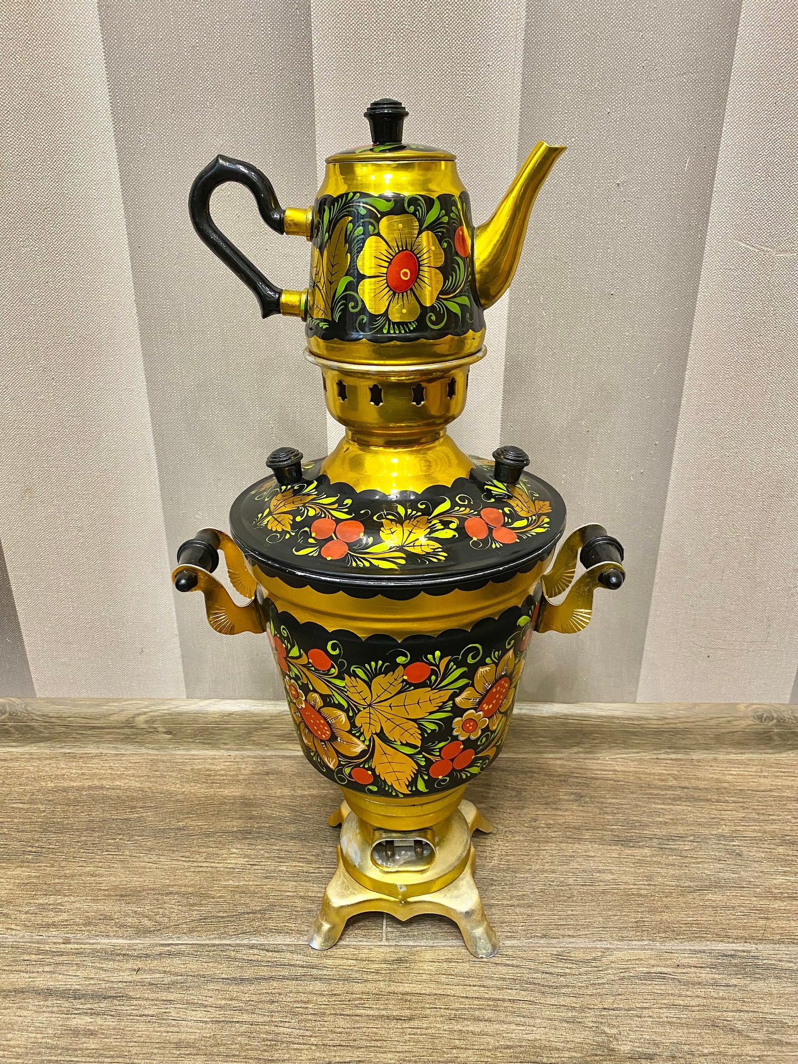 Big Working Russian Samovar Hand Painted Samovar Samovar | Etsy