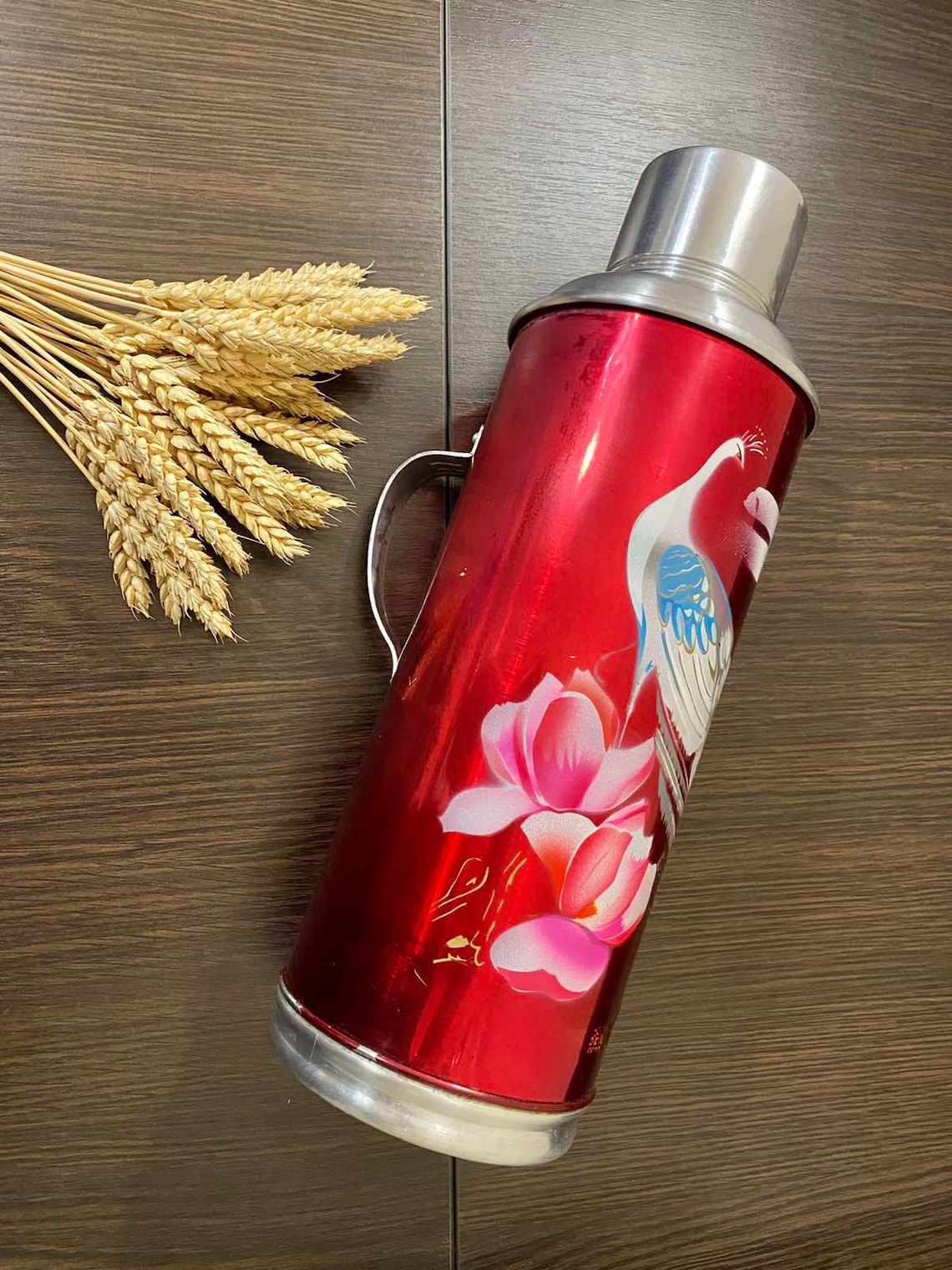 Big Vintage Thermos.Old chinese thermos 1970s.Picnic | Etsy