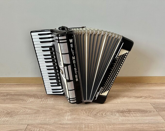 Weltmeister Amigo Accordion, 120 Bass, 4 Voice, 11+5 Registers, Germany ...