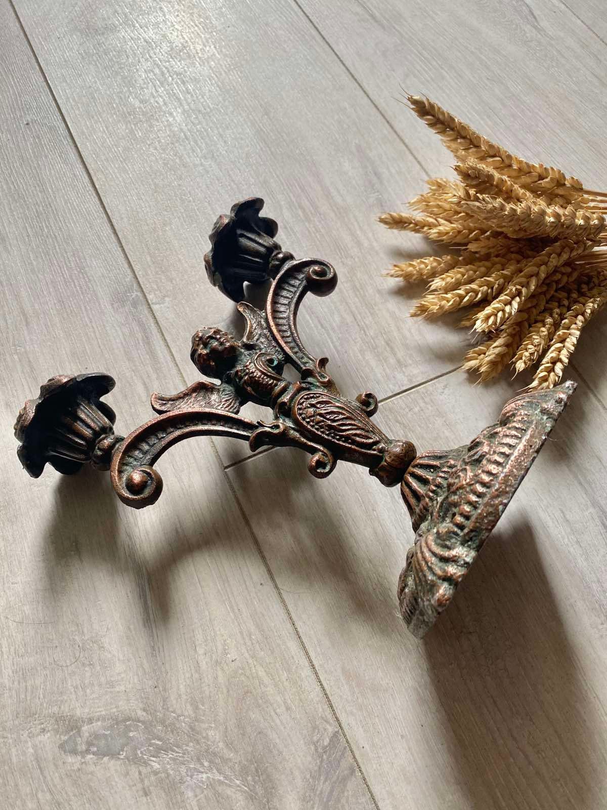 Rare Vintage Soviet Metal Candlestick for Two Candleussr | Etsy