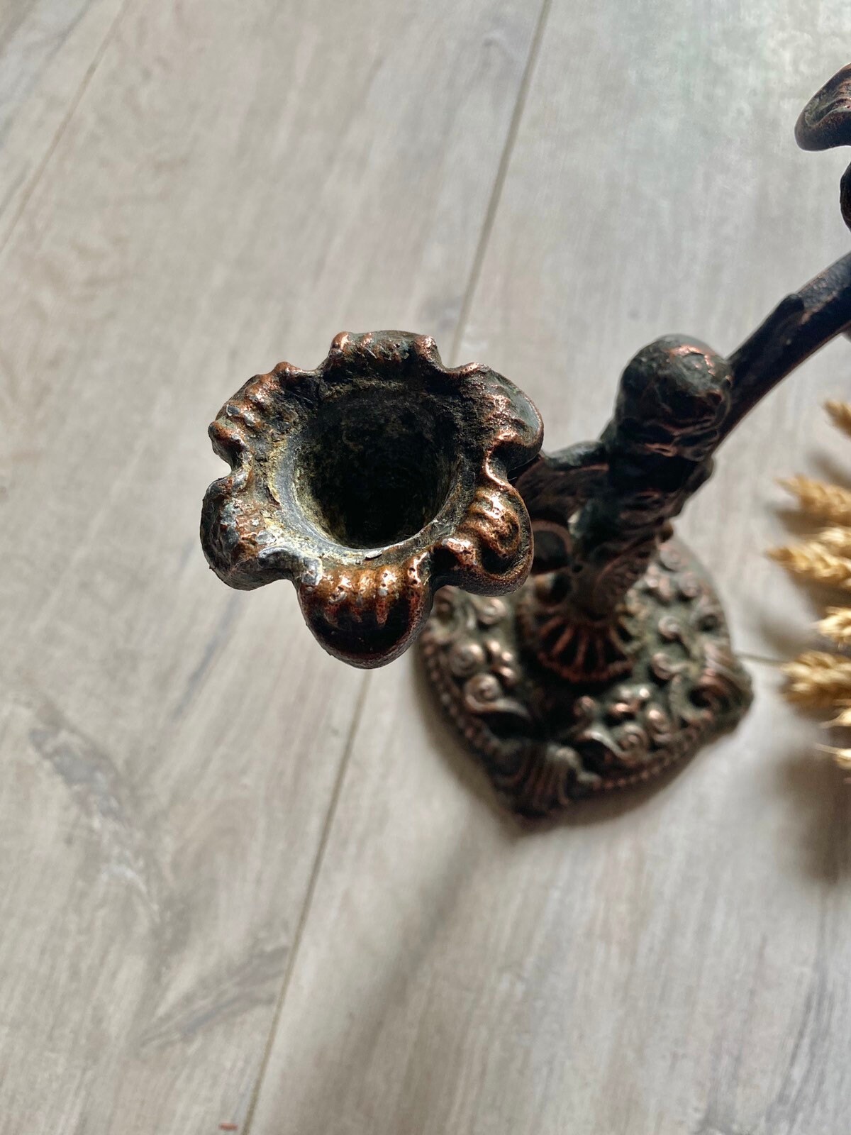 Rare Vintage Soviet Metal Candlestick for Two Candleussr | Etsy