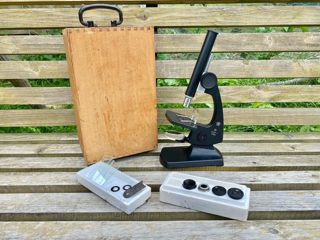 Rare New Vintage Soviet Microscope Ushm-1, УШМ-1, USSR 1980s, Old ...