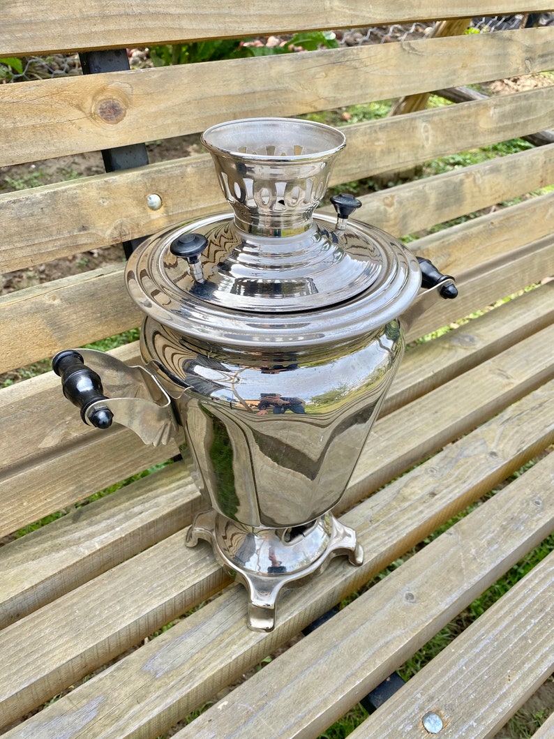Like New Big Working Ukrainian Samovar 4L Samovar USSR Gift - Etsy